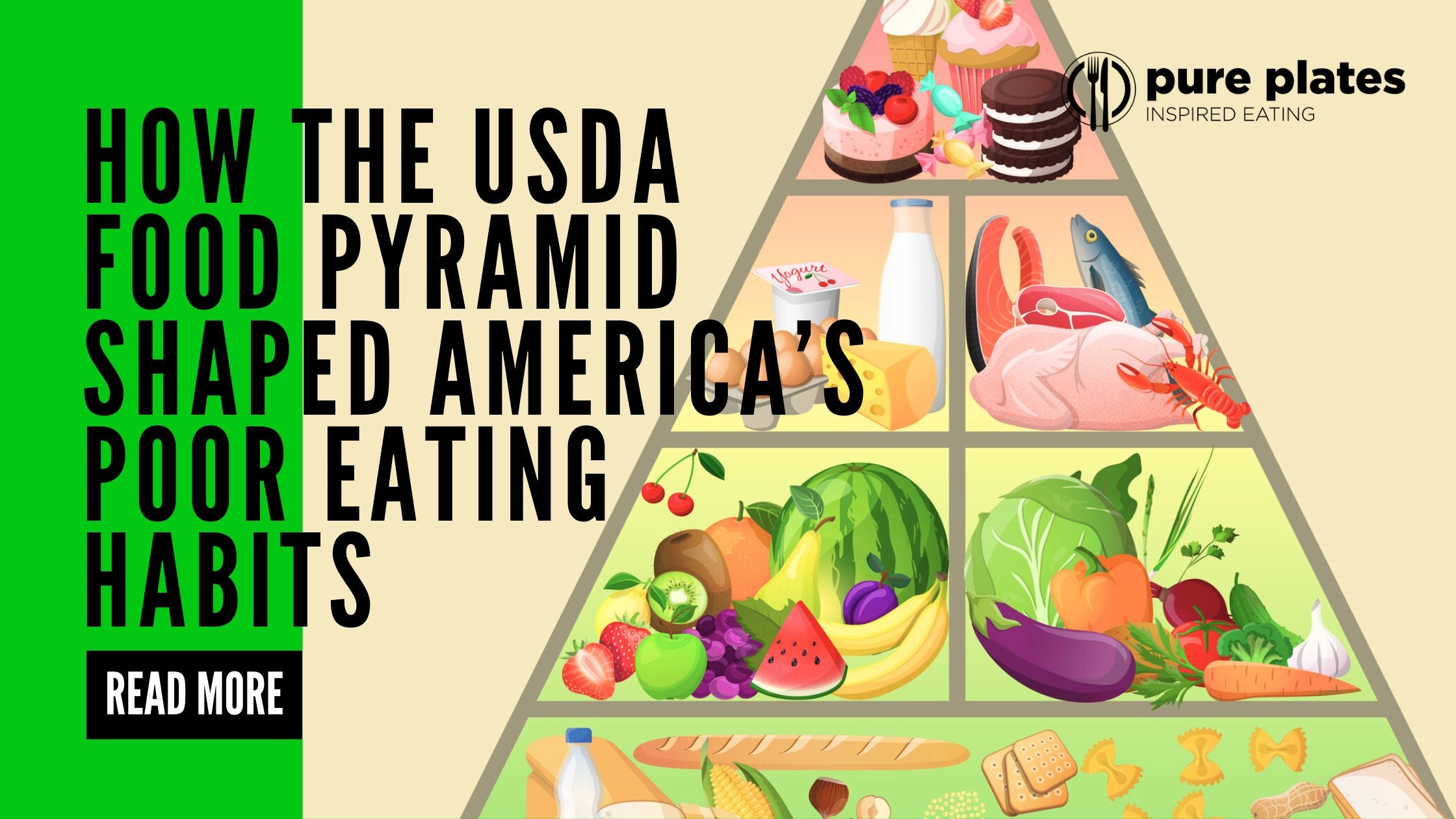 How the USDA Food Pyramid Shaped America’s Poor Eating Habits – Pure ...