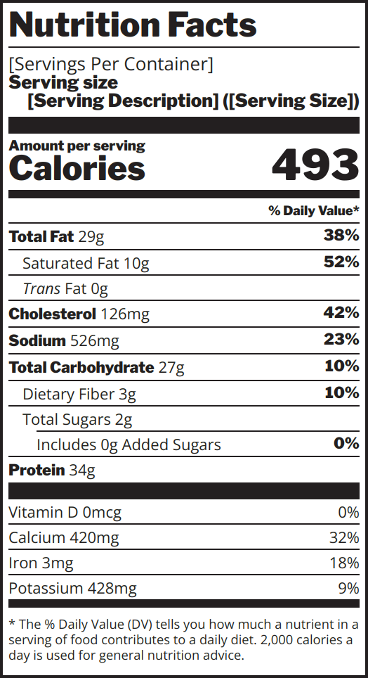 Quesadilla Cheeseburger – Pure Plates STL