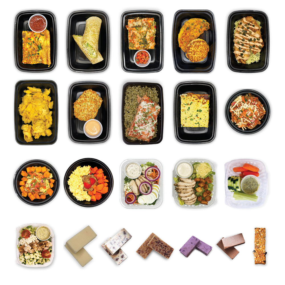 5-Day Meal Plan 1500-1600 Daily Cal - Menu 1 – Pure Plates STL